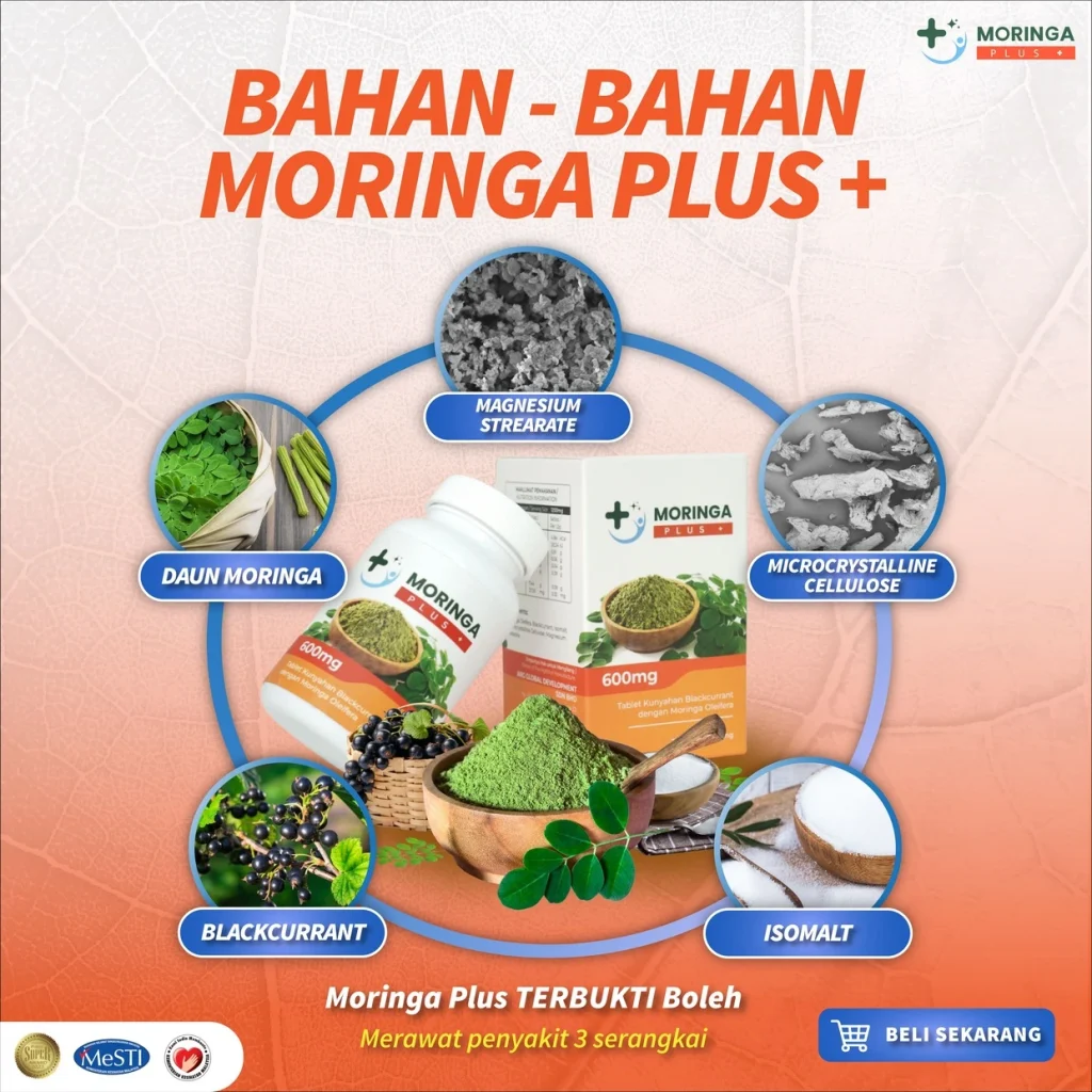 MORINGA PLUS – Ikhtiar 3 Serangkai